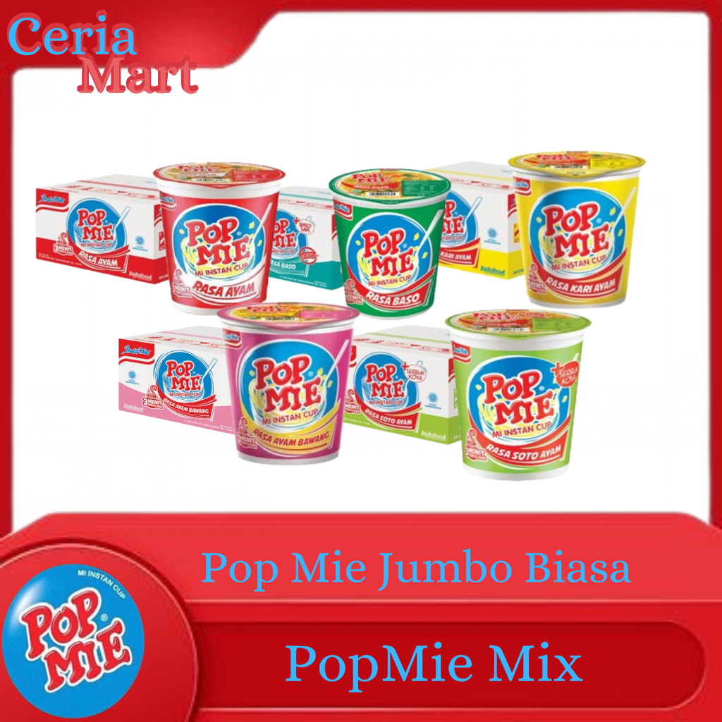 Jual 1 DUS ISI 24 PCS / POP MIE JUMBO | Shopee Indonesia