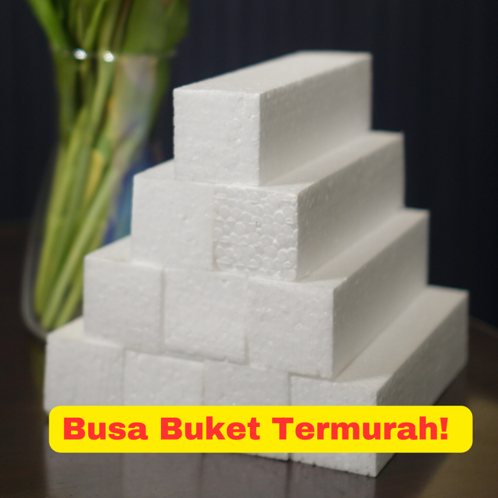 Jual Styrofoam Flower/ Busa bunga / Oasis bunga / Sterofoam buket/ busa ...