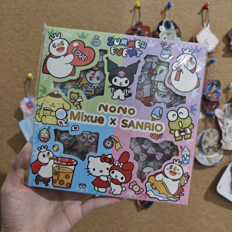 Jual sticker Nono mixue x sanrio | Shopee Indonesia