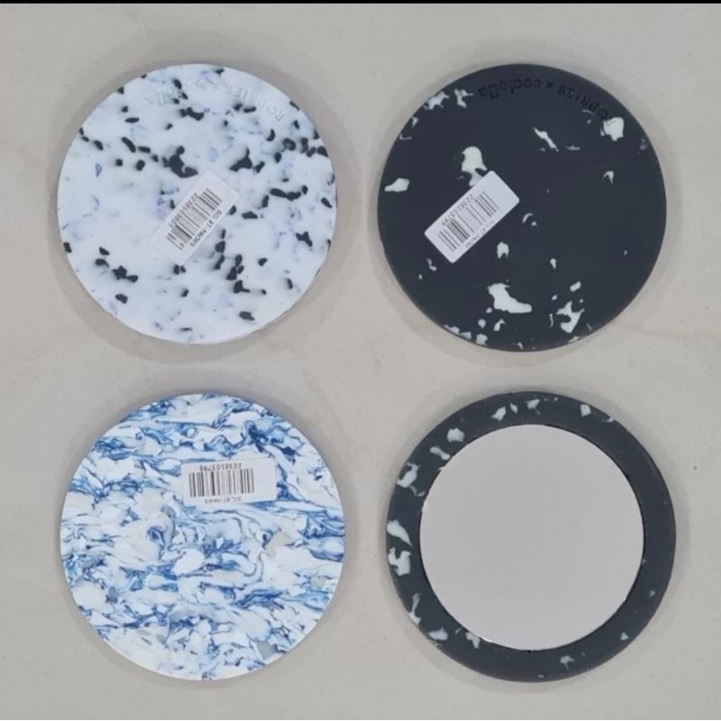 Jual SOCIOLLA X ROBRIES Pocket Mirror Original Cermin Kaca Bulat Kecil ...