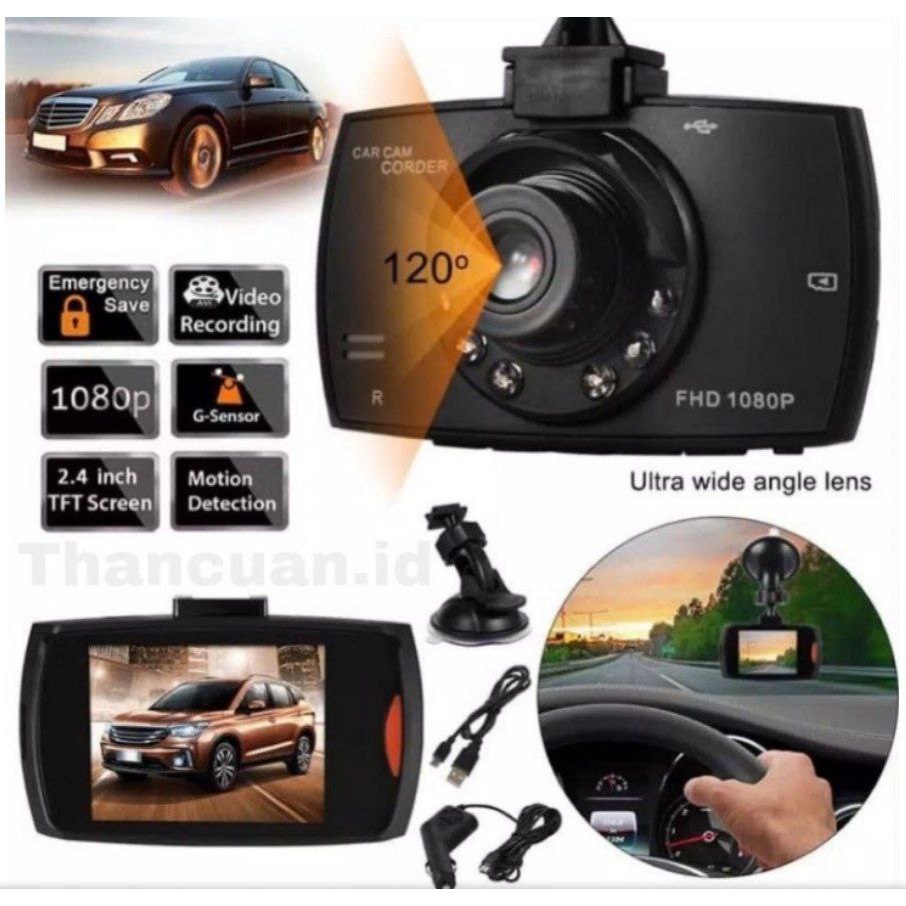 Jual smart dashcam dual camera / Kamera Mobil Full HD EG | Shopee Indonesia