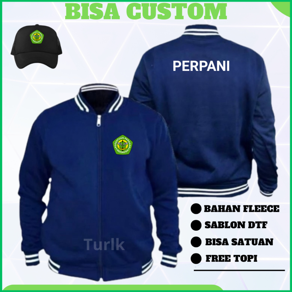 Jual Jaket Perpani Jaket Persatuan Panahan Indonesia Varsity Custom ...