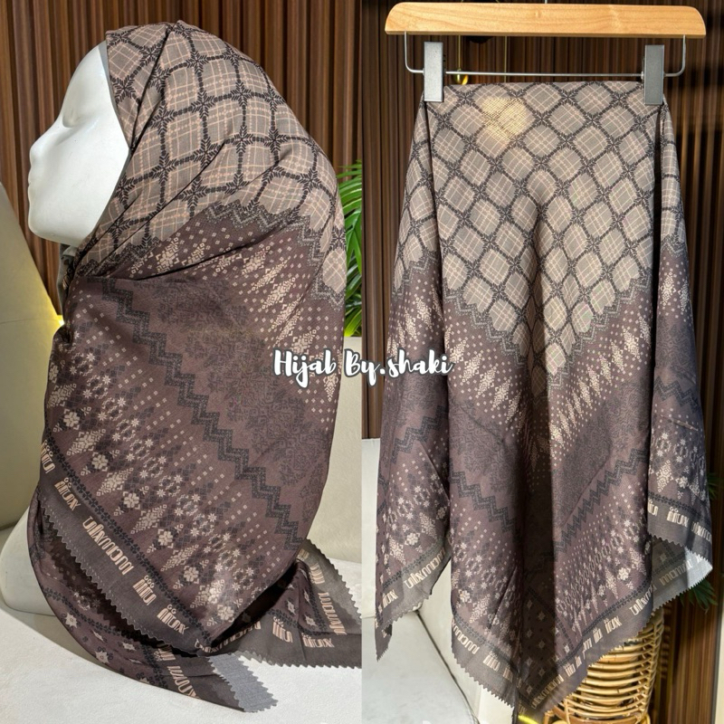 Jual NEW MOTIF Hijab Segi Empat voal deka Kode BS | Shopee Indonesia