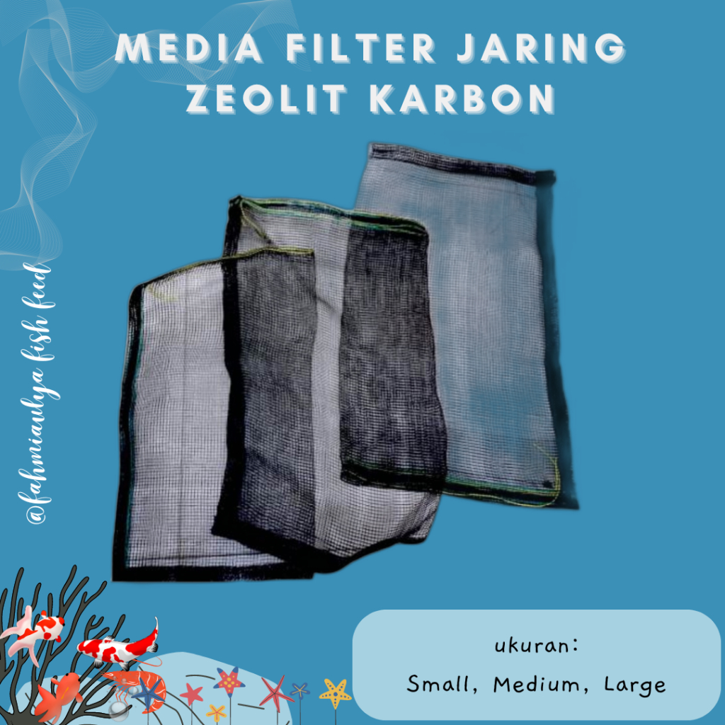 Jual Media Filter Jaring Zeolit Karbon Aktif Small, Medium, Large ...