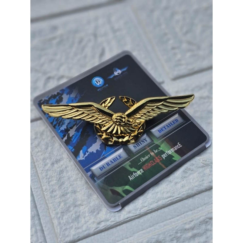 Jual Brevet TNI AU, Wing PNB Kelas 2 | Shopee Indonesia