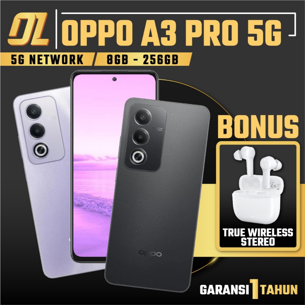 Jual OPPO A3 Pro 5G NFC 8/256 GB 8GB 256GB Original Smartphone Android ...