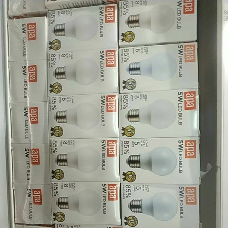 Jual Bohlam Lampu LED APA 3W 5W 7W Bohlam LED APA 3W 5W 7W APA LED Bulb ...