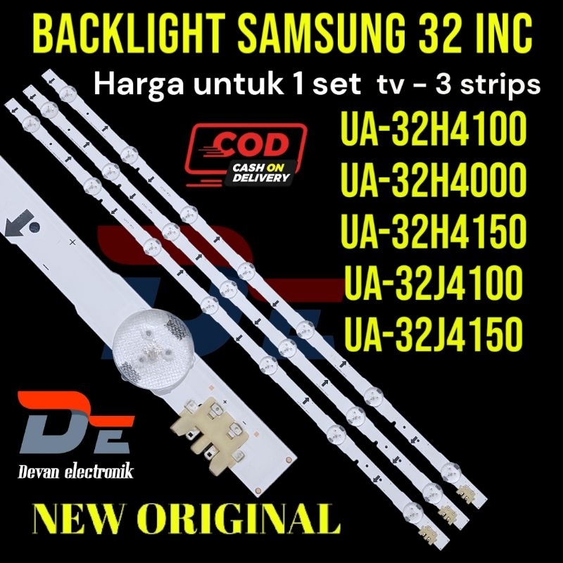 Jual Backlight tv led Samsung UA32H4000AR UA32H4100AR - backlight samsung UA32H4000AR ...