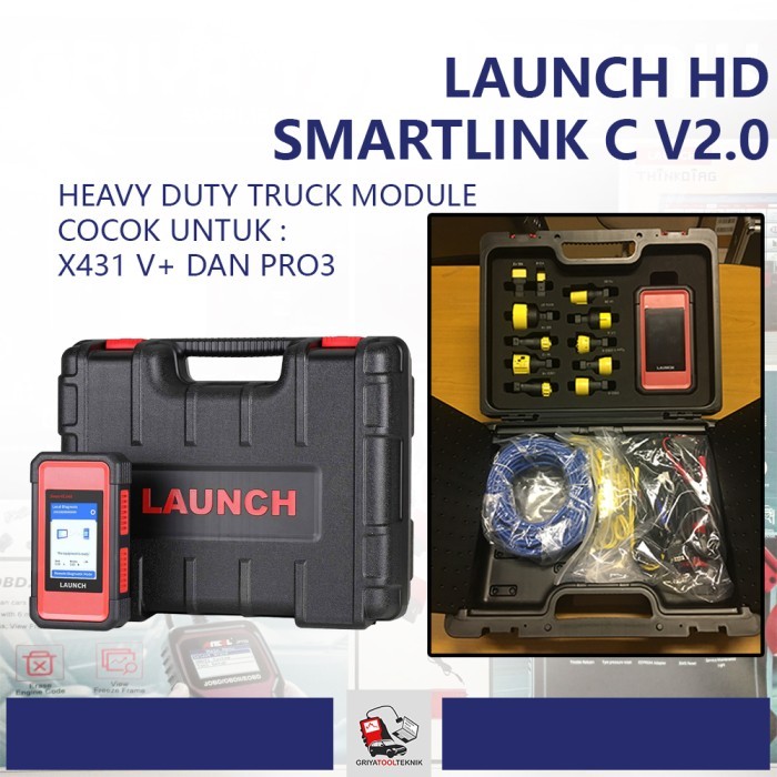 Jual Scanner Truck Diagnostic LAUNCH X431 Smartlink C v2.0 Work on X431 ...