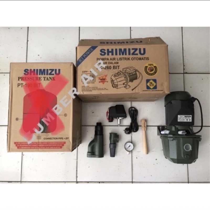 Jual Pompa Air Jet Pump Shimizu PC 260 BIT | Shopee Indonesia