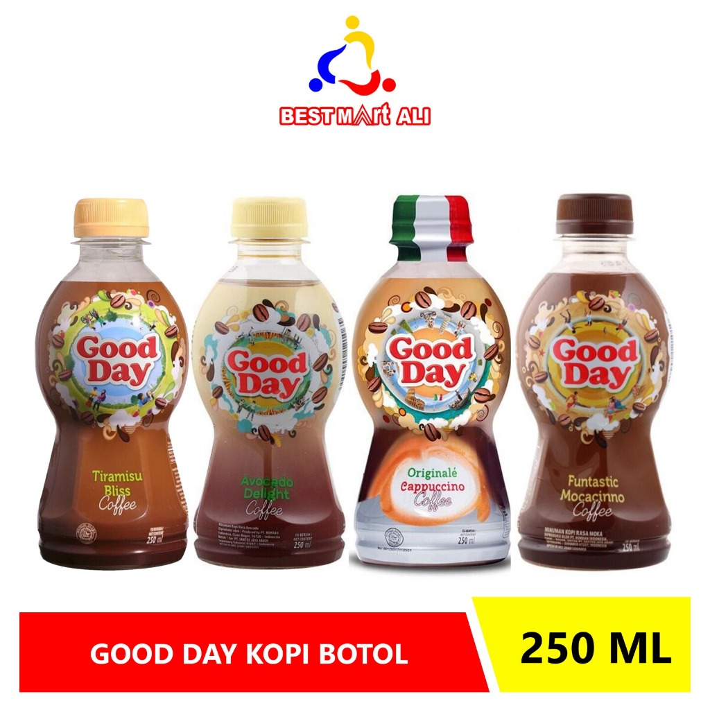 Jual kopi Good day coffee botol 250ml | Shopee Indonesia
