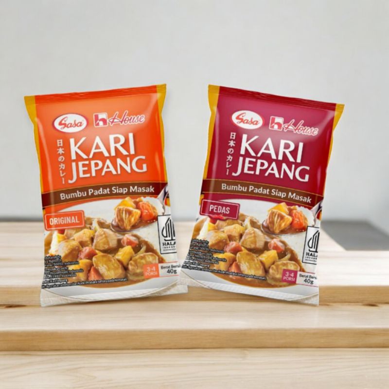 Jual Sasa Bumbu Kari Jepang Original \ Pedas 40 gram | Shopee Indonesia