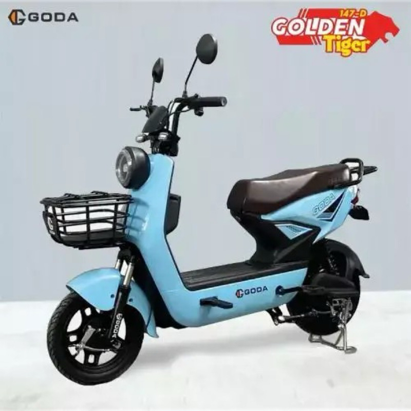 Jual GODA GOLDEN TIGER 147D Sepeda Listrik 147 DS Golden Tiger Moped ...