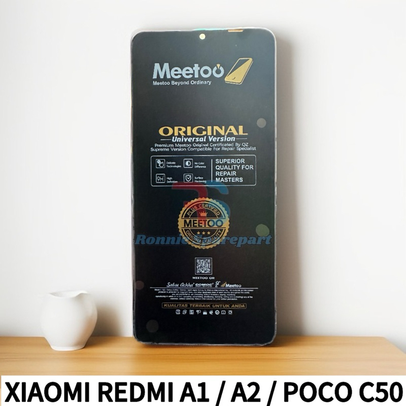 Jual LCD TOUCHSCREEN XIAOMI REDMI A1 / REDMI A2 / POCO C50 - MEETOO ORI ...