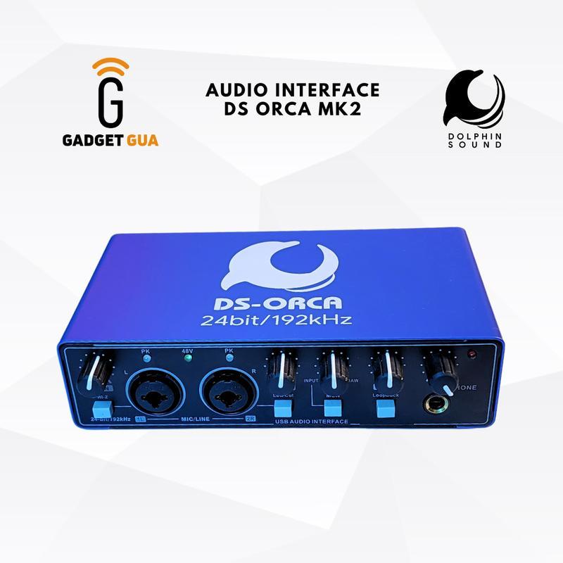 Jual SOUNDCARD RECORDING/AUDIO INTERFACE DOLPHIN SOUND DS ORCA MK2 ...