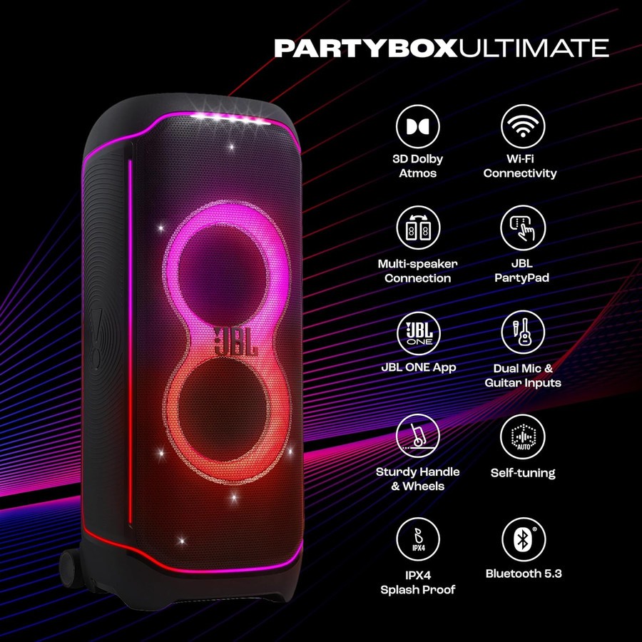 Jual JBL PartyBox Ultimate Speaker Party box bluetooth Original Pro ...