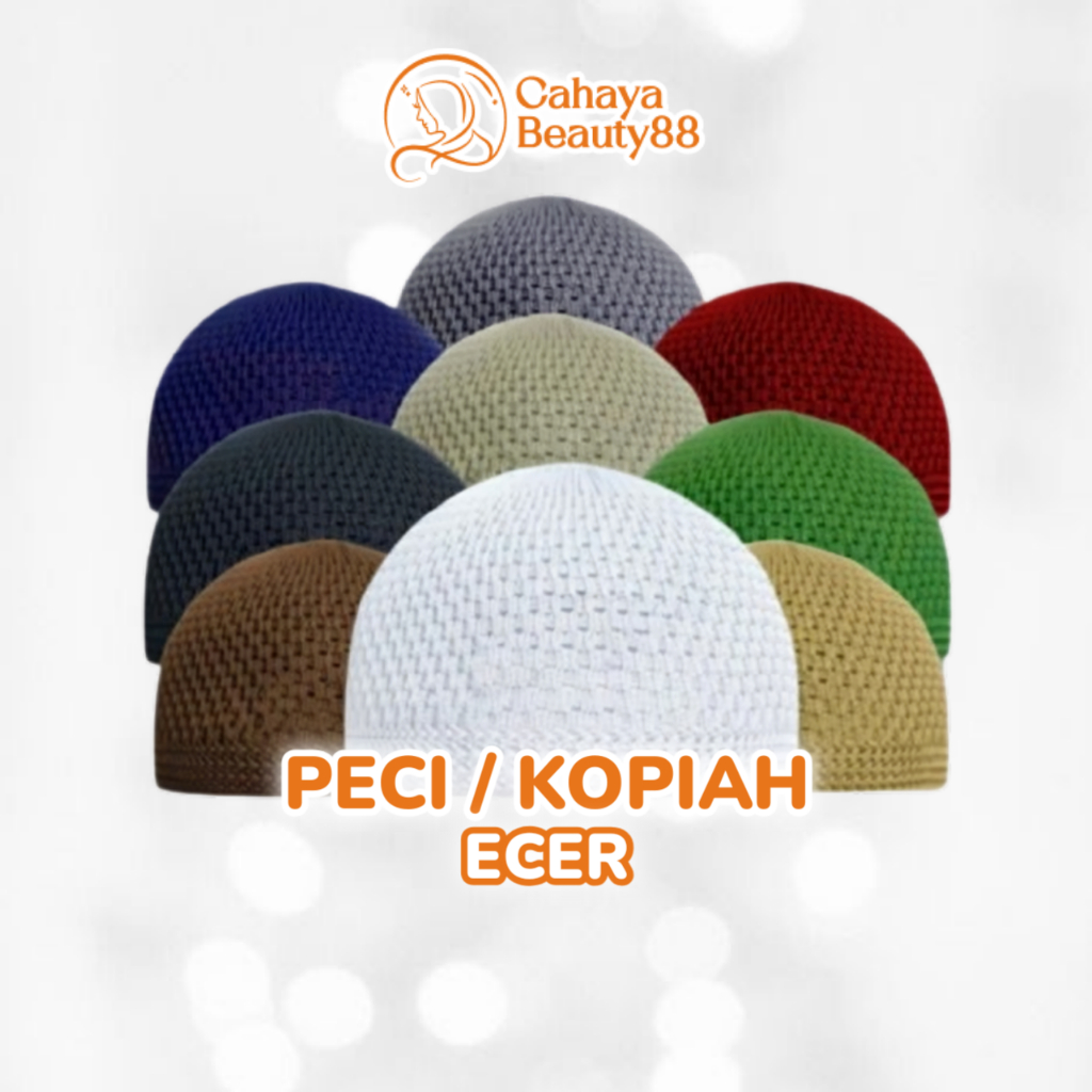 Jual Peci / Kopiah / Kopyah Rajut - Ecer | Shopee Indonesia