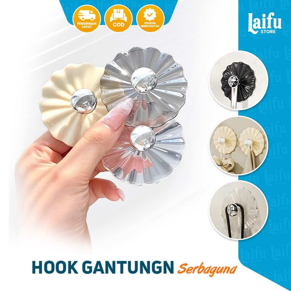 Jual Gantungan Dinding Dapur Tempelan Super Kuat Perekat Tembok Hook ...