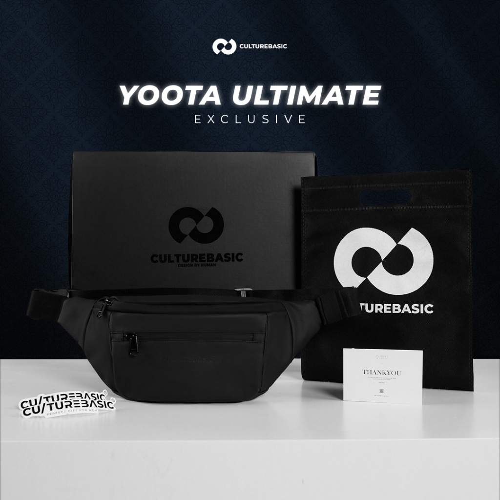 Jual Culture Basic | Yoota Ultimate Waistbag Slingbag Waterproof Tas ...