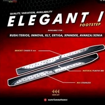 Jual Foot step injakan samping mobil Toyota Innova reborn tipe g ...