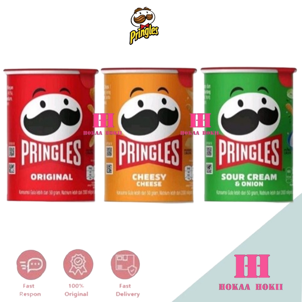 Jual Pringles Potato Crisps 42gr - Keripik Kentang | Shopee Indonesia