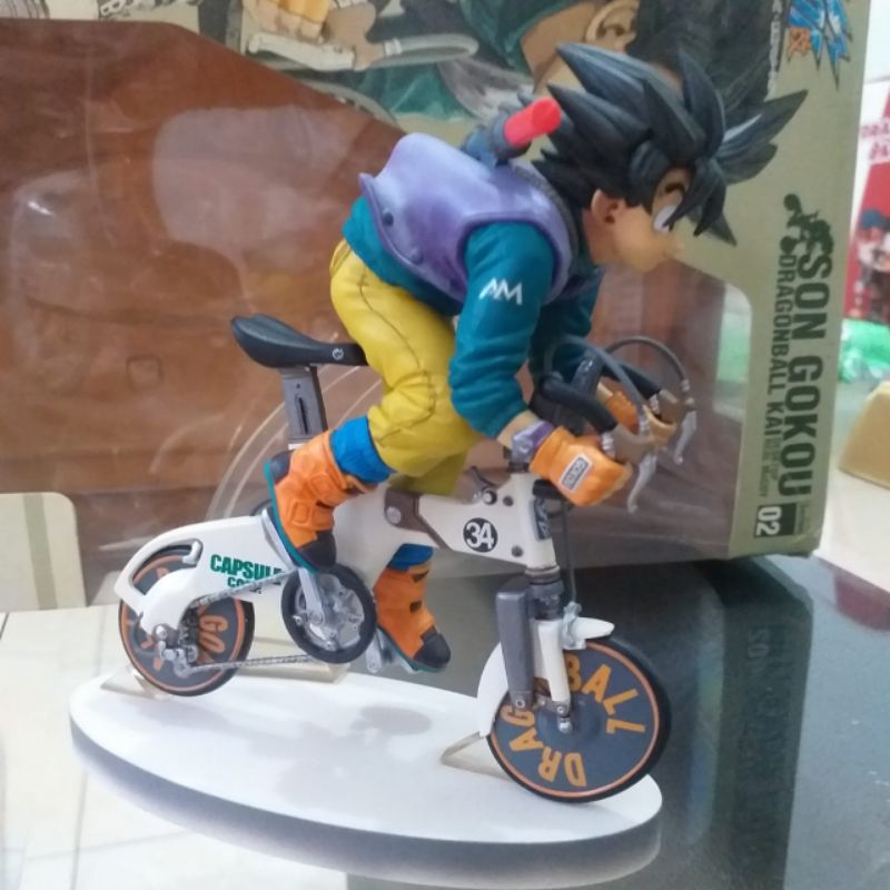 Jual dragon ball figure desktop McCoy Goku bike 1st rilis megahouse ...