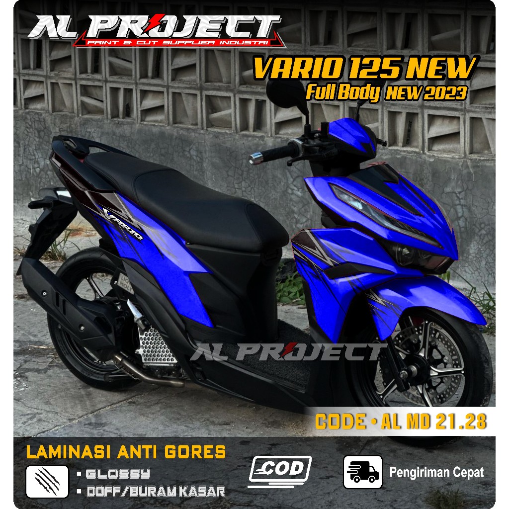 Jual (COD)Decal Stiker Vario 125 New Gen 2 2023 2023 Full Body Terbaru - Sticker Variasi Vario ...