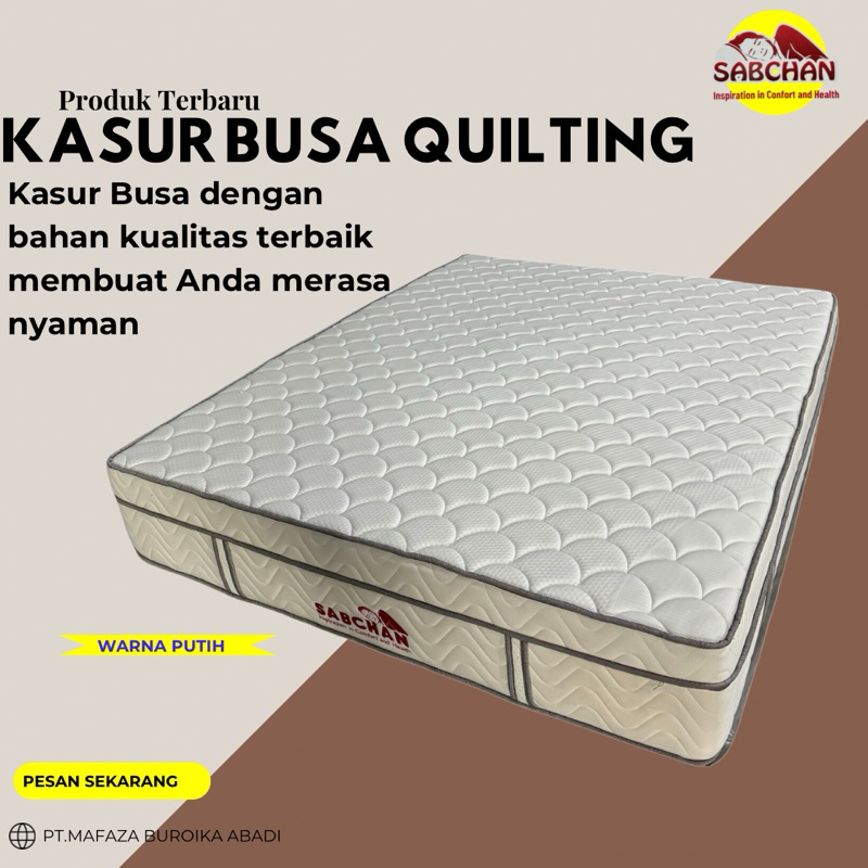Jual MATRAS BUSA SABCHAN QUILTING TEBAL 30 cm | Shopee Indonesia