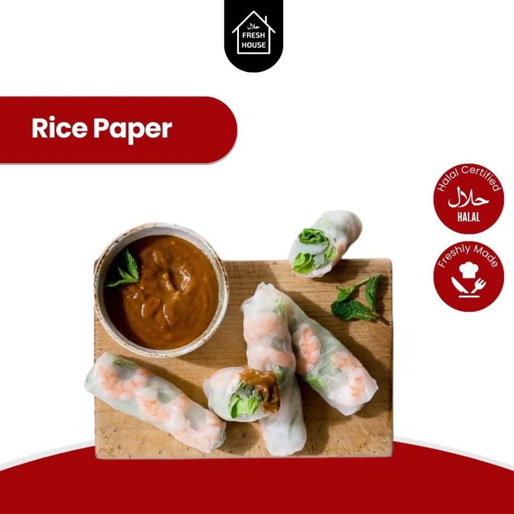 Jual RICE PAPPER ISI 10LEMBAR / JAVA RICE PAPPER | Shopee Indonesia