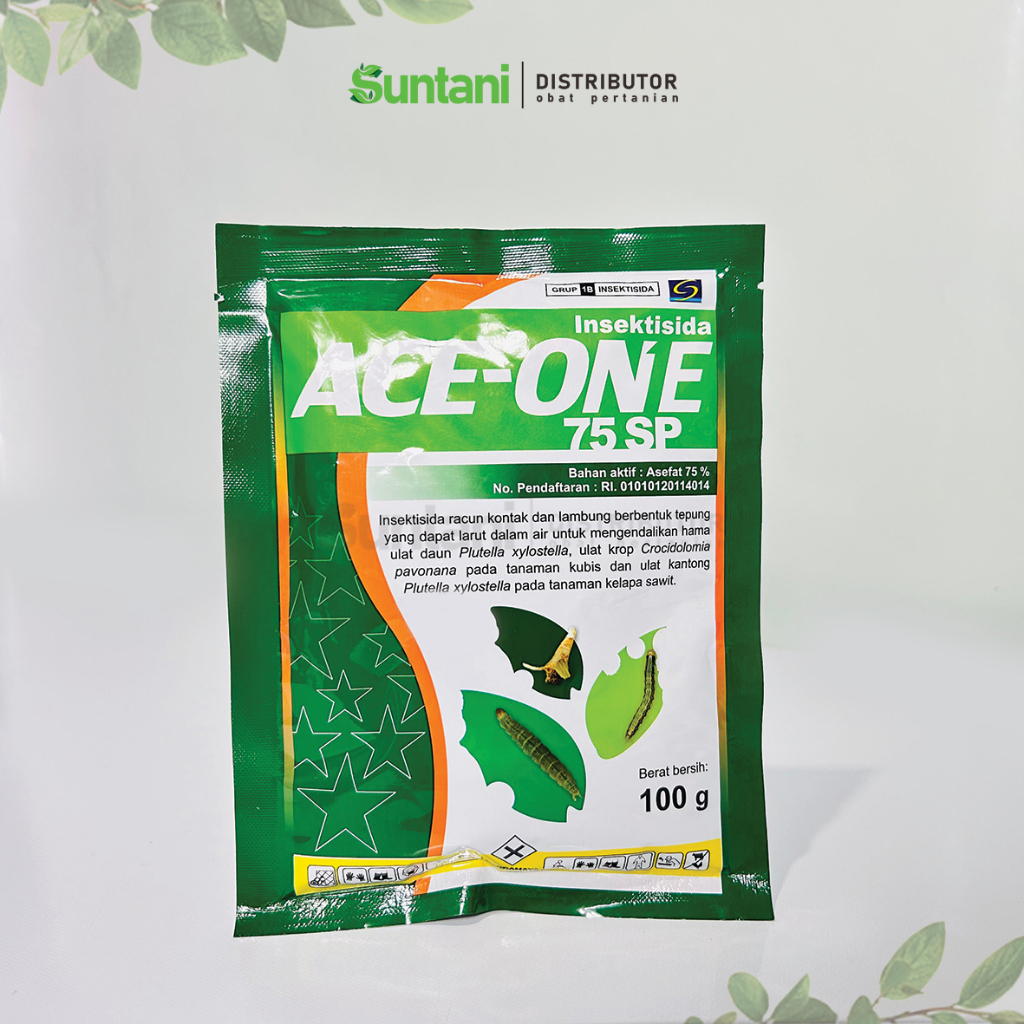 Jual ACE ONE 75SP 100gr - insektisida sistemik ( obat racun Pembasmi ...