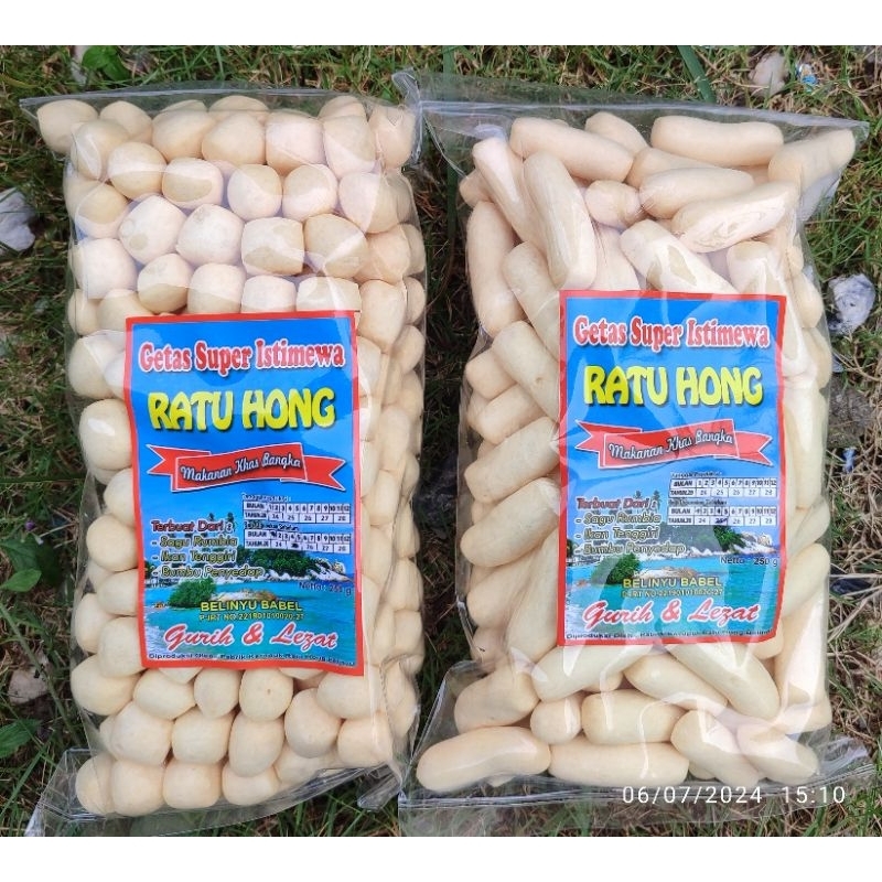 Jual Getas ratu hong asli belinyu bangka 250gram getas super istimewa ...