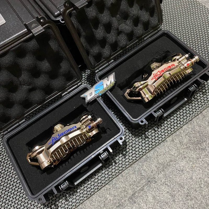 Jual Kaliper Aurora monoblock Nickel pitch 100 Original | Shopee Indonesia