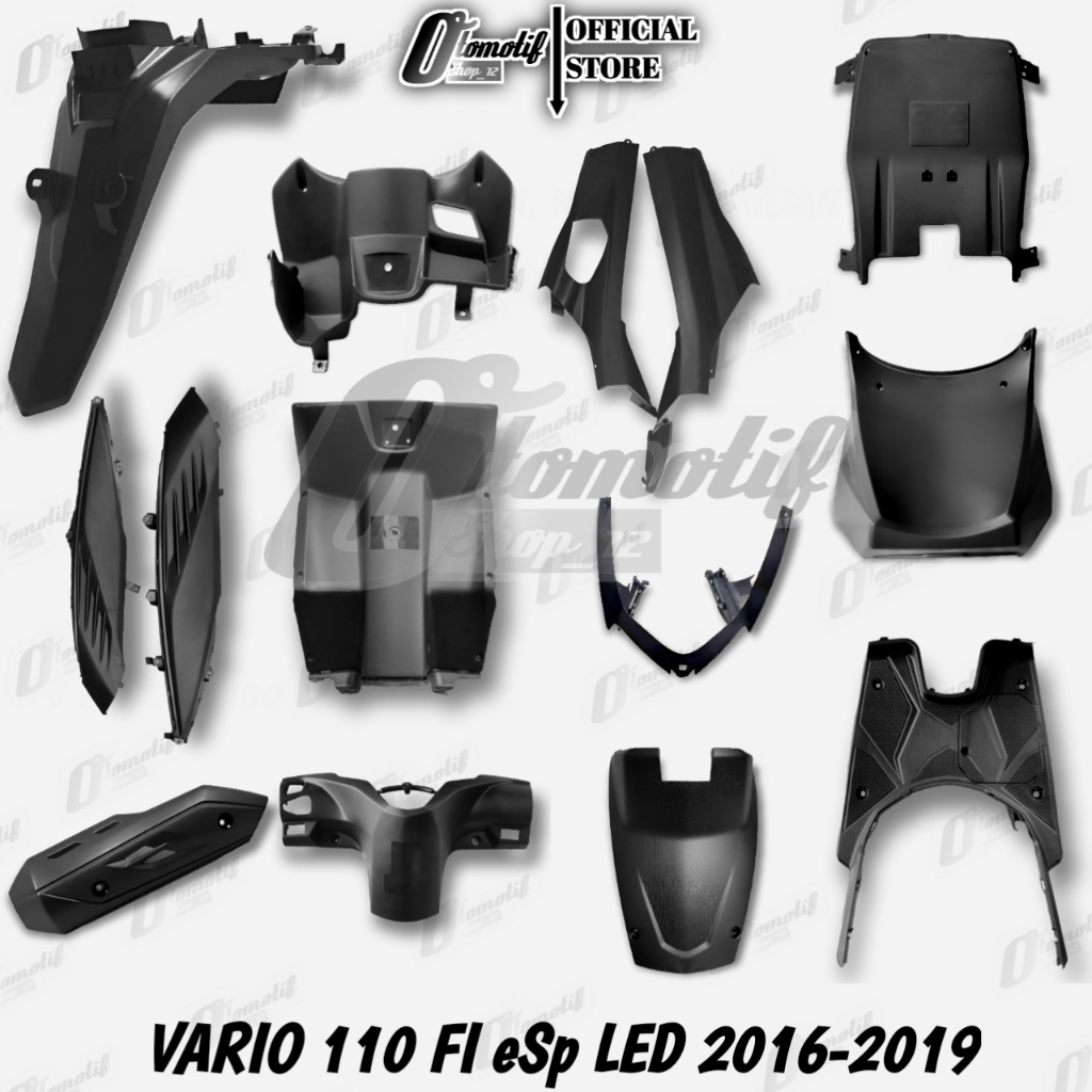 Jual Cover Body Kasar Honda Vario 110 Fi Led Agnes / Satuan/Eceran Body ...