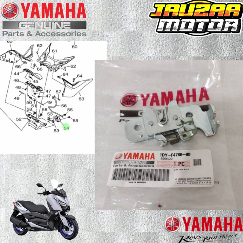 Jual ENGSEL LOOK COVER TANGKI XMAX OLD 250 ORIGINAL YAMAHA | Shopee ...