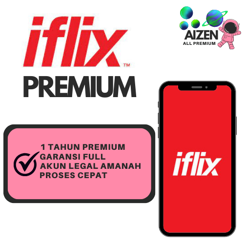 Jual Jual Iflix Vip Premium 1 Tahun Bergransi Proses Cepat dan Murah ...