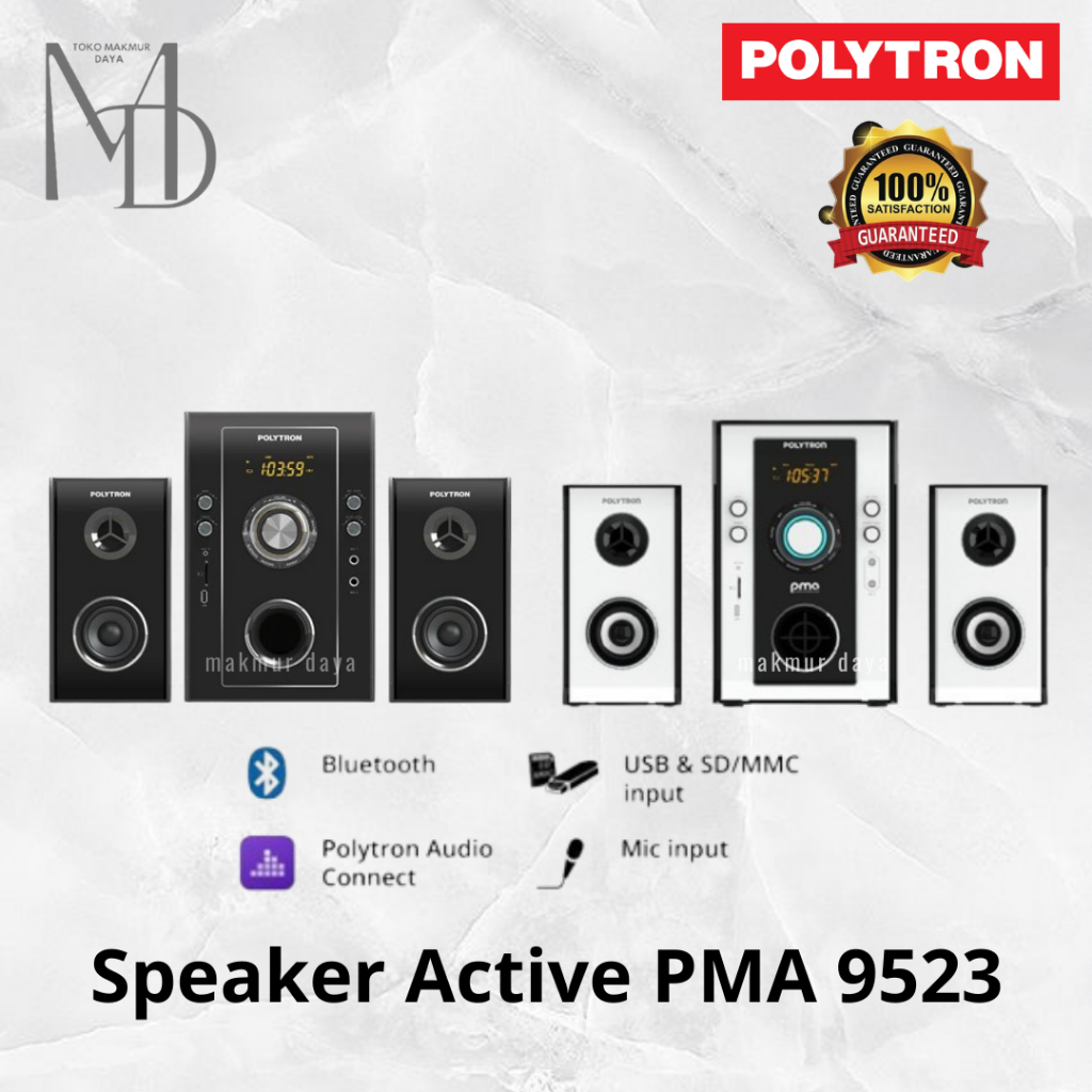 Jual Polytron Speaker Active PMA 9523 / PMA9503 / PMA-9523 Bluetooth ORIGINAL | Shopee Indonesia