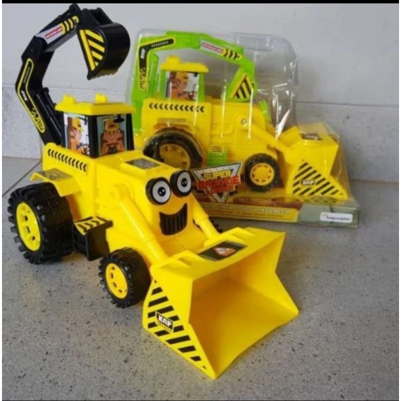 Jual Mainan Truk Traktor Bulldozer - Mainan Mobil Traktor Konstruksi ...