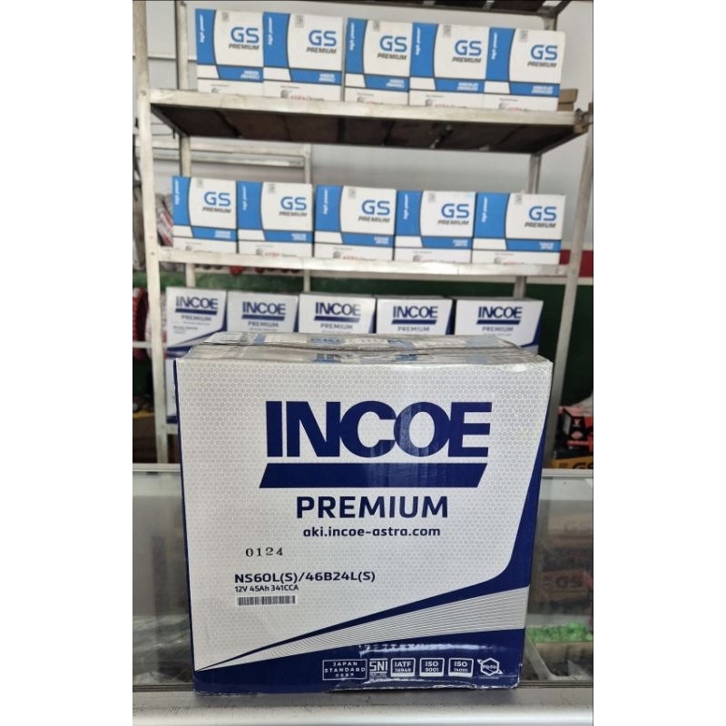 Jual Accu aki mobil Incoe Premium NS 60LS CRV - kosongan tanpa zuur ...