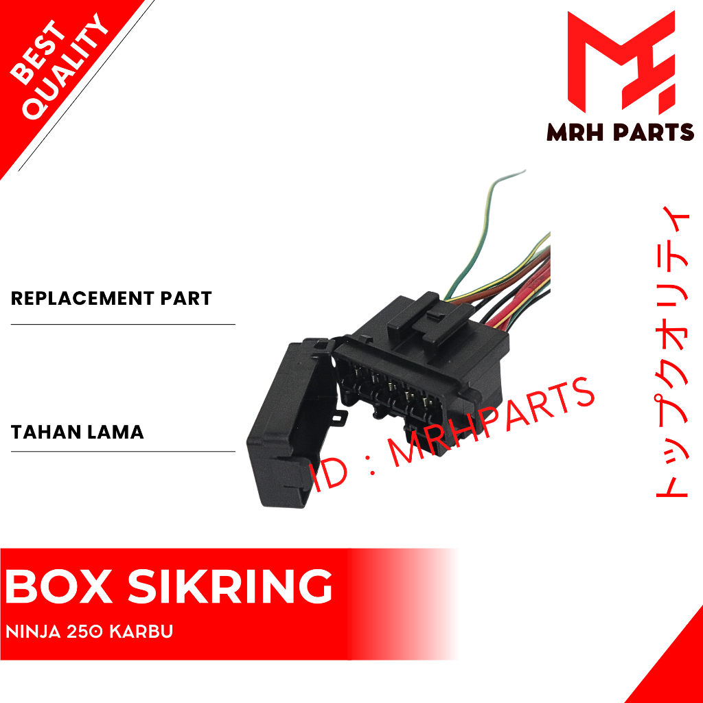 Jual Box sikring Fuse Flosser Rumah Sikring Ninja 250 Karbu | Shopee ...