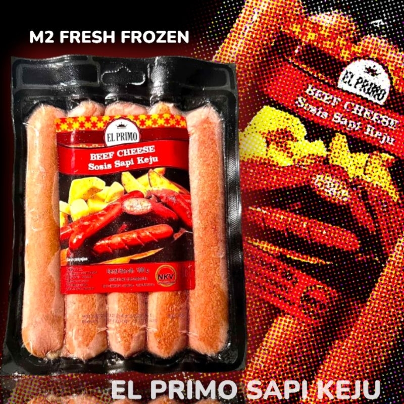 Jual Sosis El Primo | Sapi Keju | Sosis Beef Cheese | Sosis Viral ...