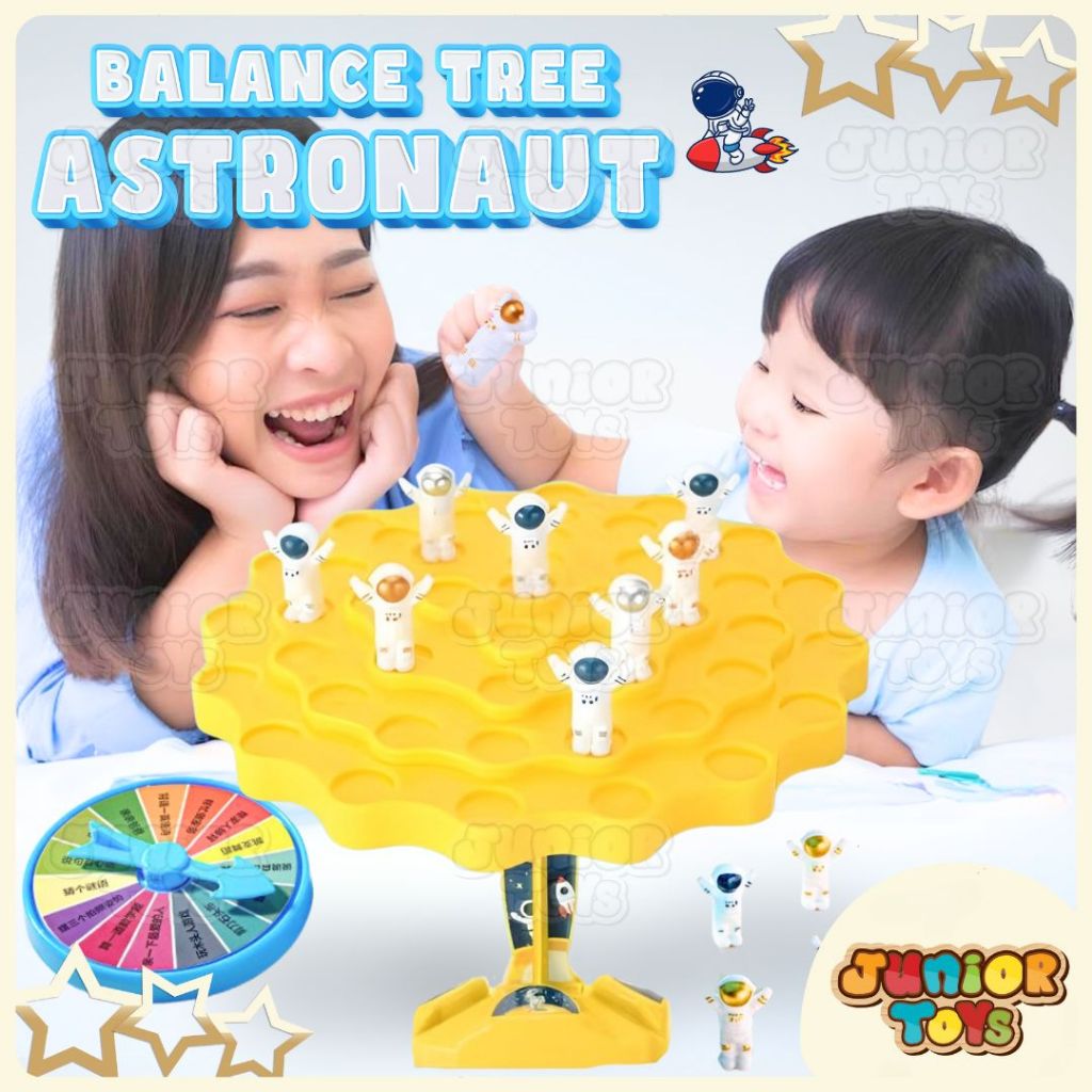 Jual Mainan Balance Tree Board Game Astronot Permainan Keluarga Bersama ...