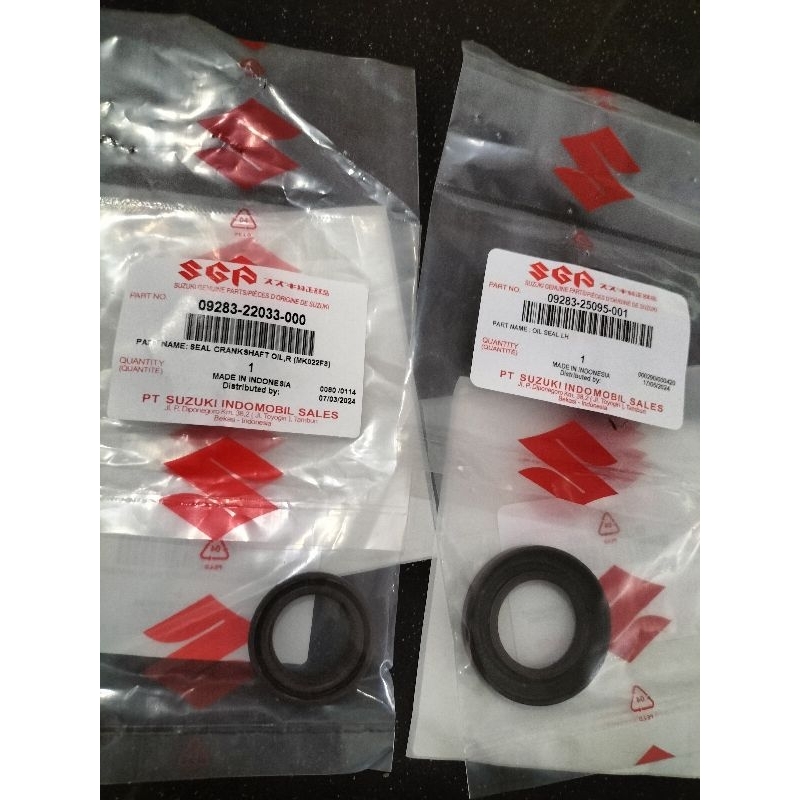 Jual seal sil kruk as kanan kiri Skywave Hayate spin SkyDrive original SGP | Shopee Indonesia