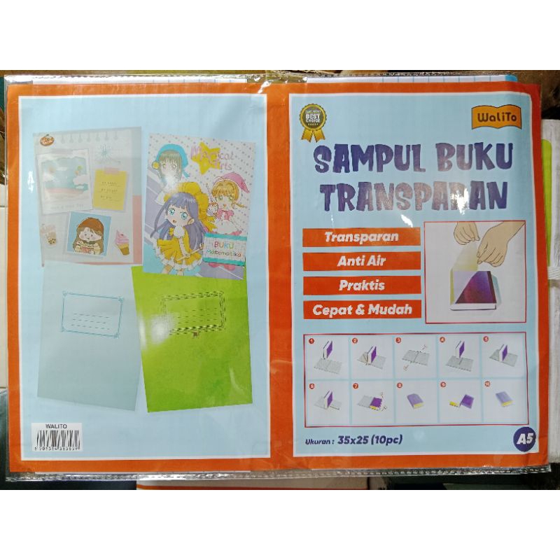 Jual STIKER PVC FILM / SAMPUL BUKU PVC PERLINDUNG BUKU PLASTIK TAHAN ...