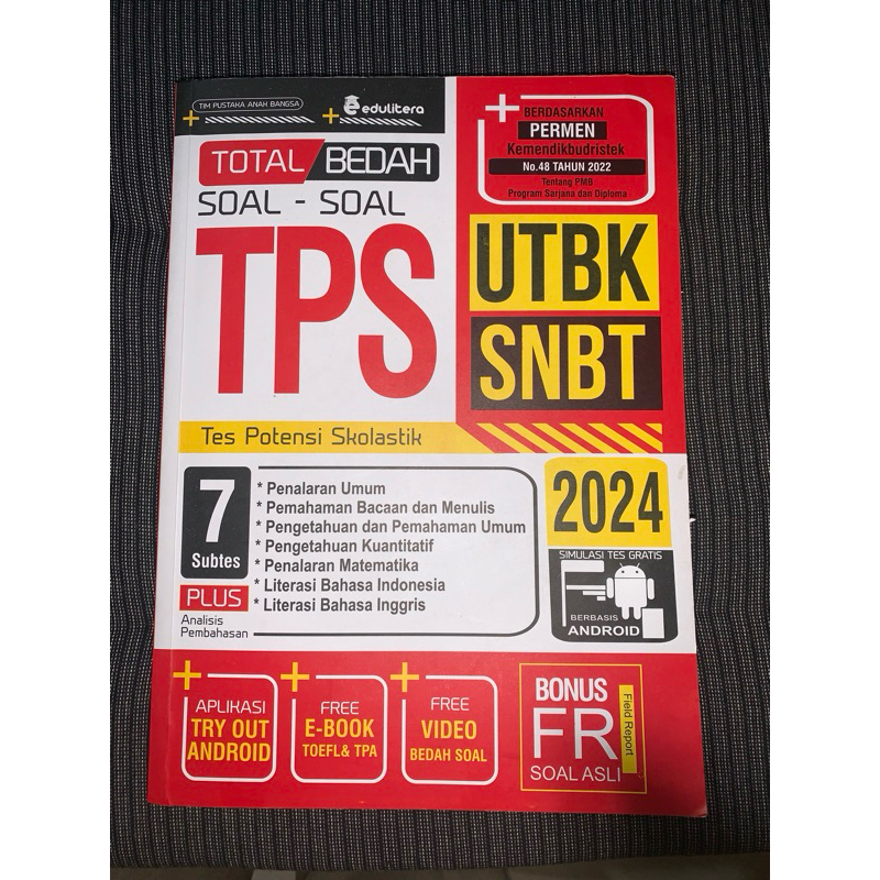 Jual tps utbk 2024 (preloved) | Shopee Indonesia