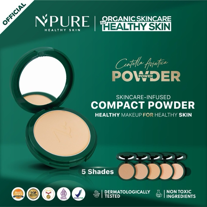 Jual NPure Acne Power Cover Power Powder / Bedak Cover Jerawat ...
