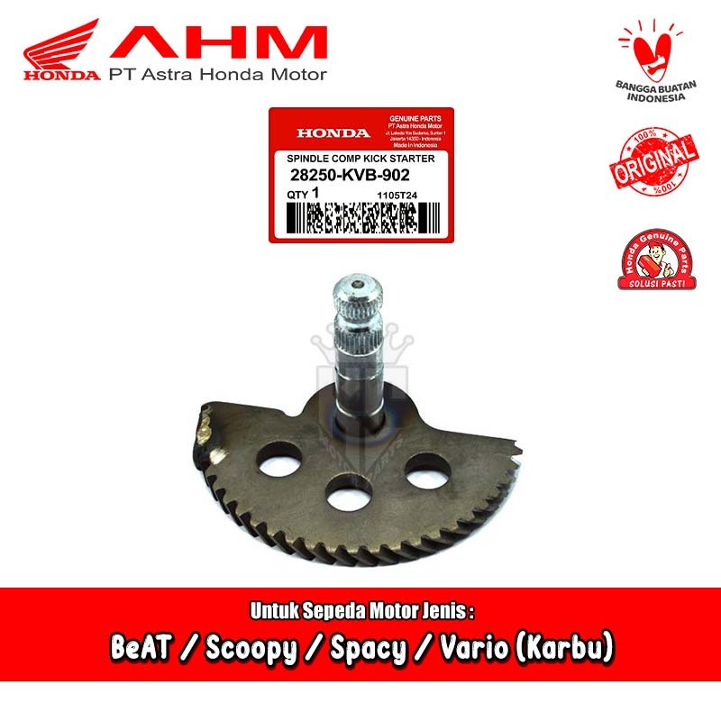 Jual As Gear Engkol Kick Starter Honda BeAT Scoopy Spacy Vario 110 ...