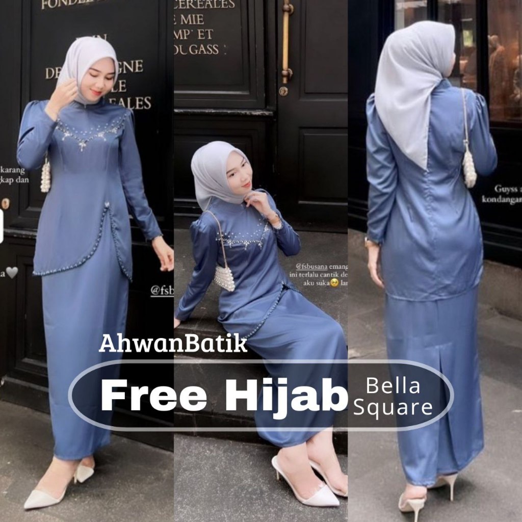 Jual ONESET FELICIA BAJU KURUNG MELAYU DRES PESTA SETELAN WANITA BAJU KONDANGAN PAYET KEKINIAN ...