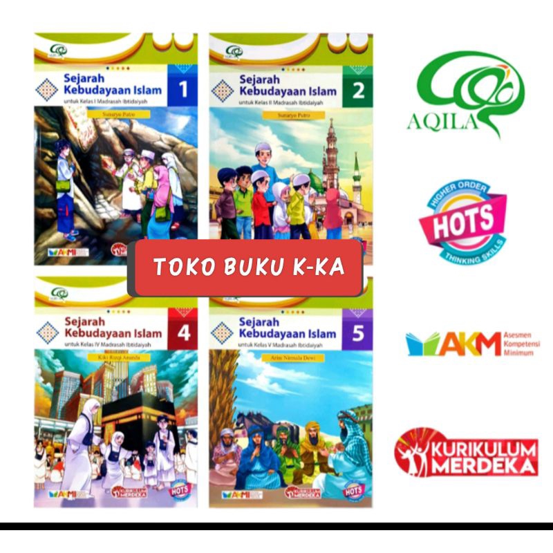Jual BUKU AQILA SKI SD/MI KURIKULUM MERDEKA TIGA SERANGKAI | Shopee Indonesia