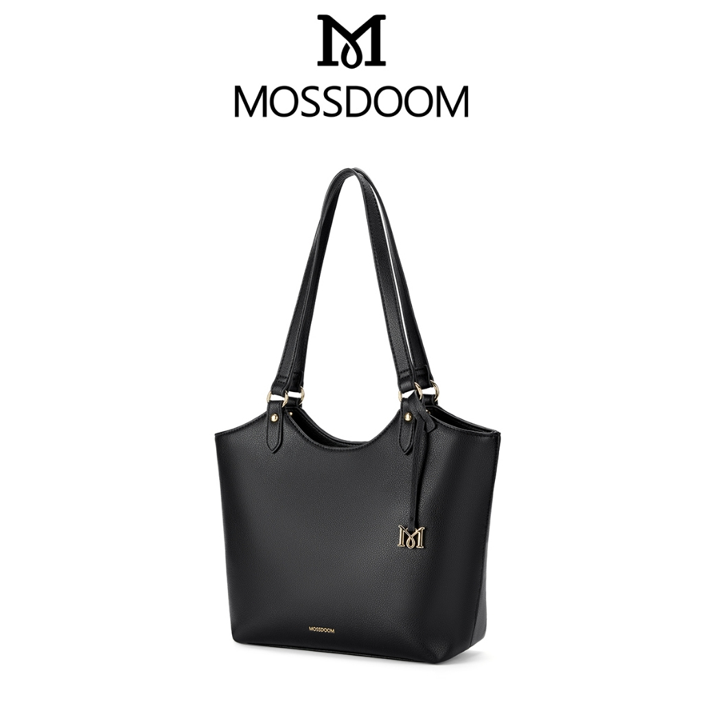 Jual MOSSDOOM Tas Bahu Klasik Wanita Lona Bag Tas Totebag Simpel ...