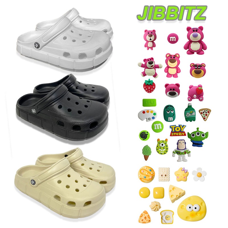 Jual Sandal Fuji Sandal CROC S Baim Wanita Jelly Slip On Anti Air Kodok ...
